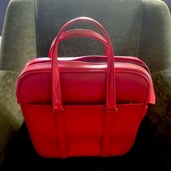 Samsonite | Bags | Vintage Red Samsonite Silhouette B Carry On Weekend ...